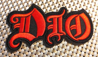 Dio (band) Black Sabbath Embroidered Patch Iron-On Sew-On US shipping ...