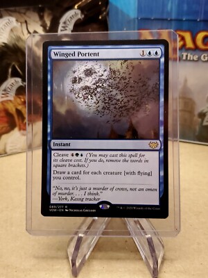 MTG Innistrad Crimson Vow R Winged Portent #089 - NM | eBay