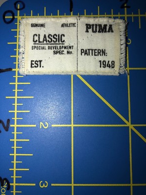 Vêtements De Sport Puma Patch Tag Authentiques Développement Spécial ...