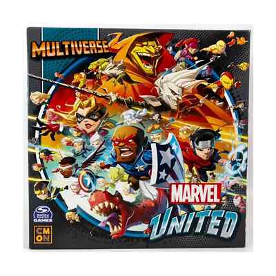 CMON Marvel United Multiverse Kickstarter Promo Box New Sealed Box | eBay
