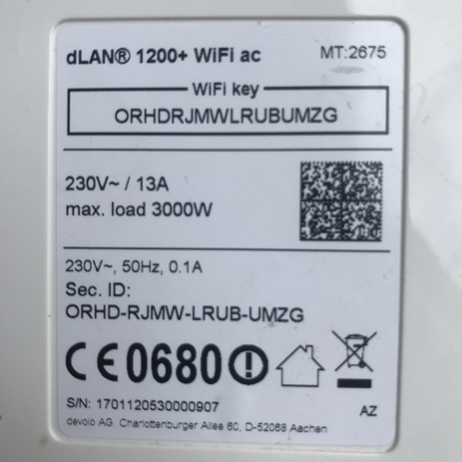 Devolo dLAN 1200+ WiFi ac Add-On Gigabit | Grelly UK