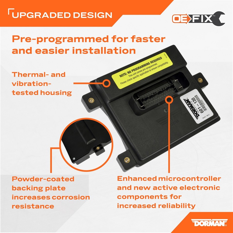 Fuel Pump Control Module Dorman For 2014-2016 Chevrolet Impala Limited ...