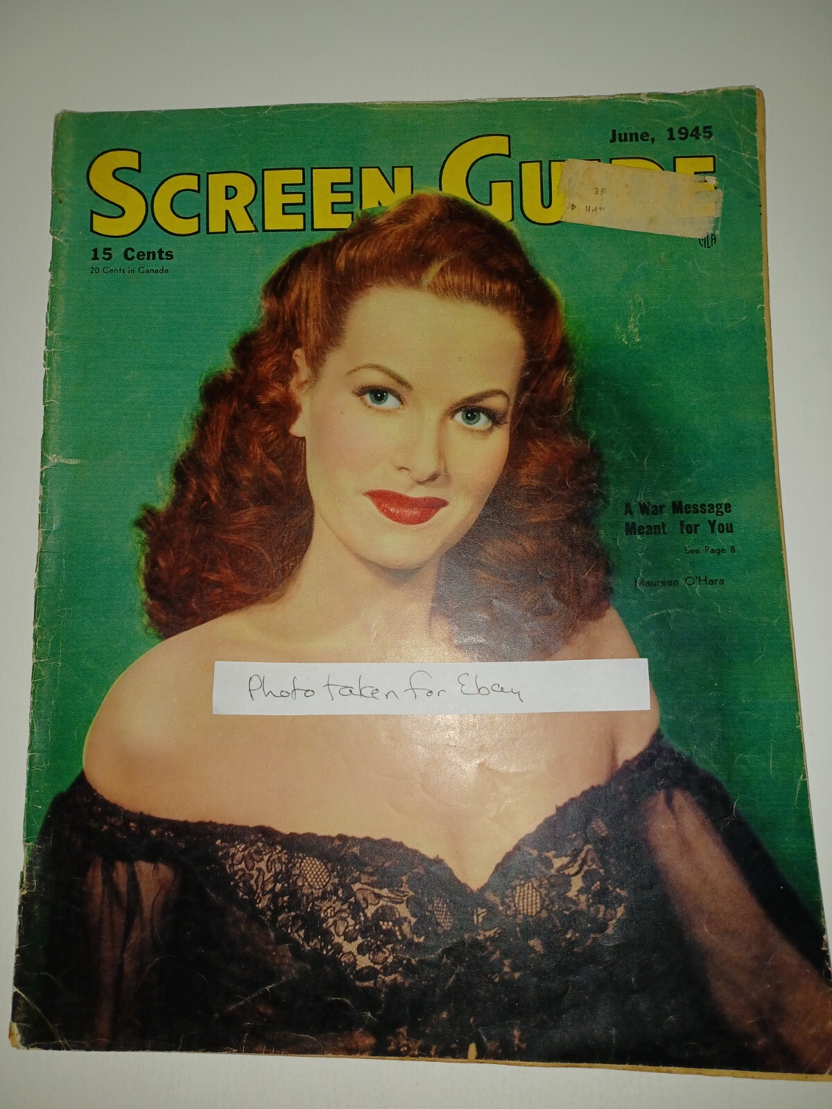 Screen Guide June 1945 Ginger Rogers Dana Andrews Wild Bill Elliott Lou ...