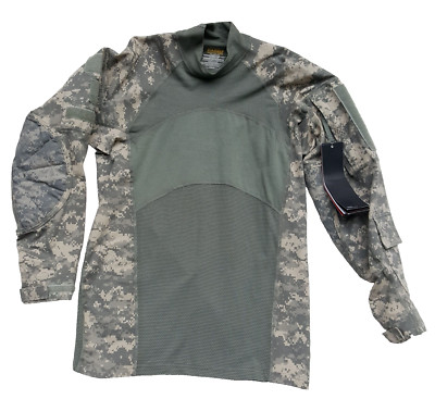 Massif Mens Combat Shirt Size M FR Fire Resistant Advanced Camo ...
