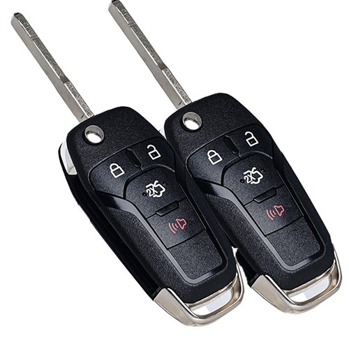 2 For 2013 2014 2015 2016 Ford Fusion Keyless Entry Car Remote Flip Key ...