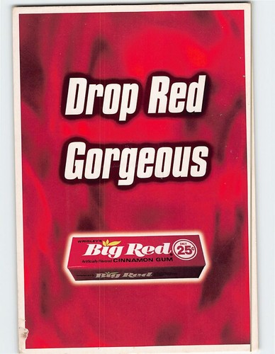 Postcard Drop Red Gorgeous Big Red | eBay