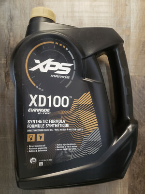 JOHNSON EVINRUDE/OMC OEM XPS MARINE XD100 OIL 1 GALLON 0779711, 779711 ...