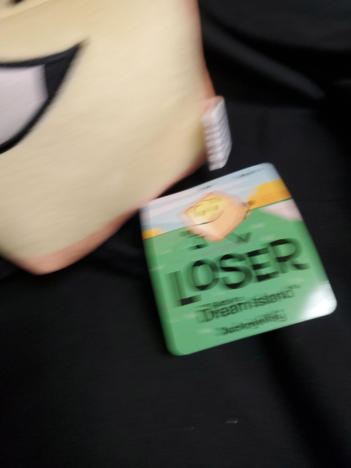 AUTHENTIC Jacknjellify BFDI Battle for Dream Island LOSER Plush Figure ...