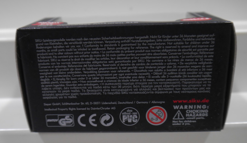Siku Super 1:55 - 1004 Mercedes McLaren SLR blackline - OVP | eBay UK
