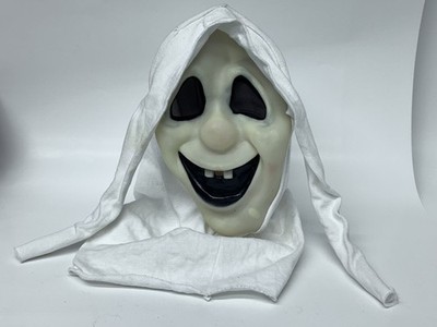 Fun World DIV Fantastic Faces Original Gen White Goofy Ghost Mask Rare ...