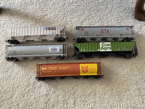 HO Scale Intermountain Hopper Car Lot CP KCS CN UP BNSF CSX NS Conrail ...