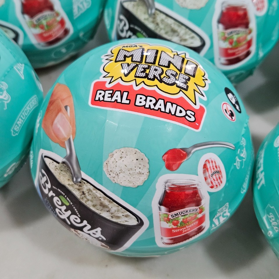 🧇🍨🧀 FULL SET ♡ Miniverse ♡ REAL BRANDS ♡ New & Sealed, JUST RELEASED | eBay