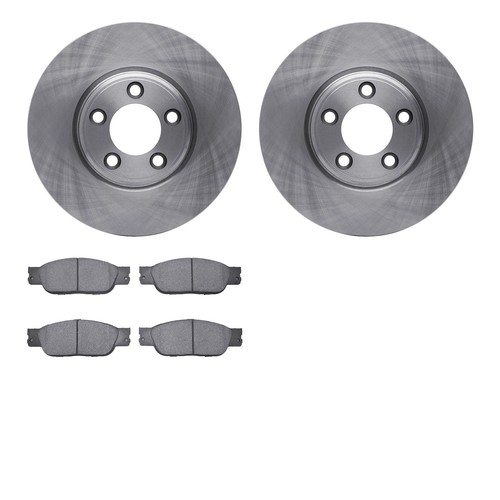 Dynamic Friction 6502-54370 Disc Brake Kit For 03-05 Jaguar S-Type ...