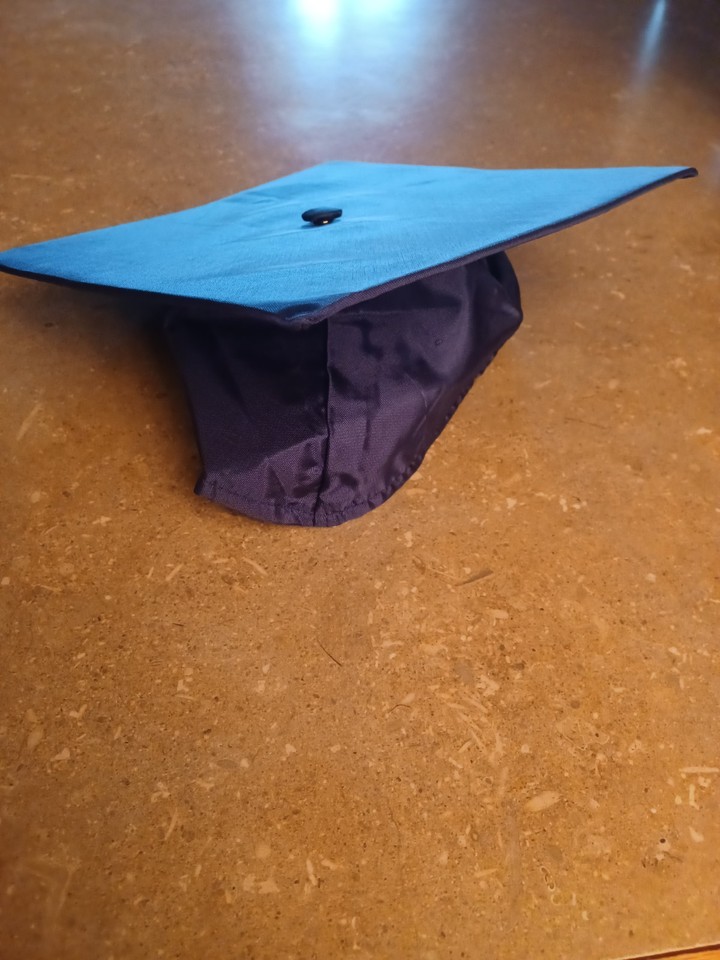 Graduation Josten's Cap and Gown Navy Blue Polyester | eBay