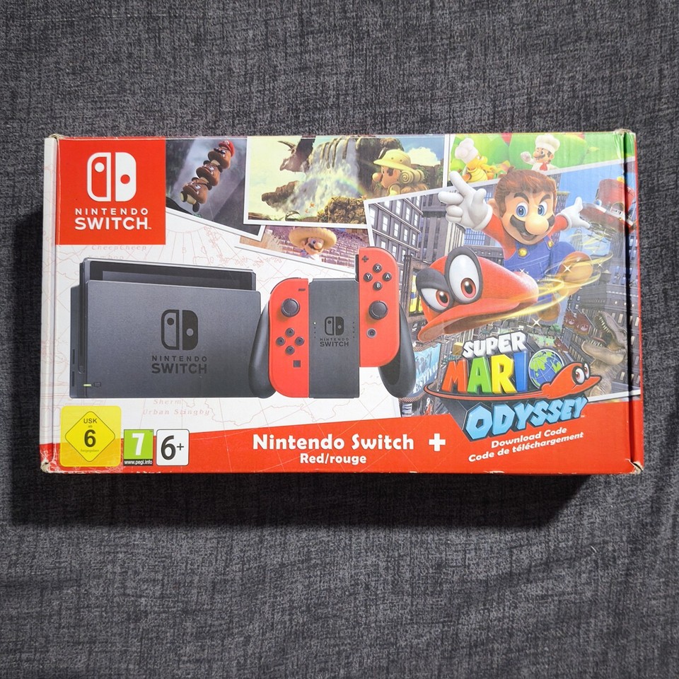 Console Nintendo Switch Mod.HAC-001 + Case + Sd Card +2 Game + Glass ...