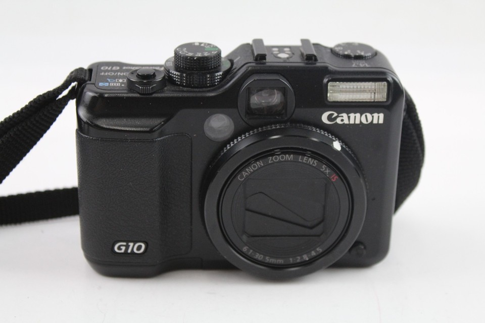 Canon Powershot G10 Digital Compact Camera Working w/ Canon 5x IS Zoom ...