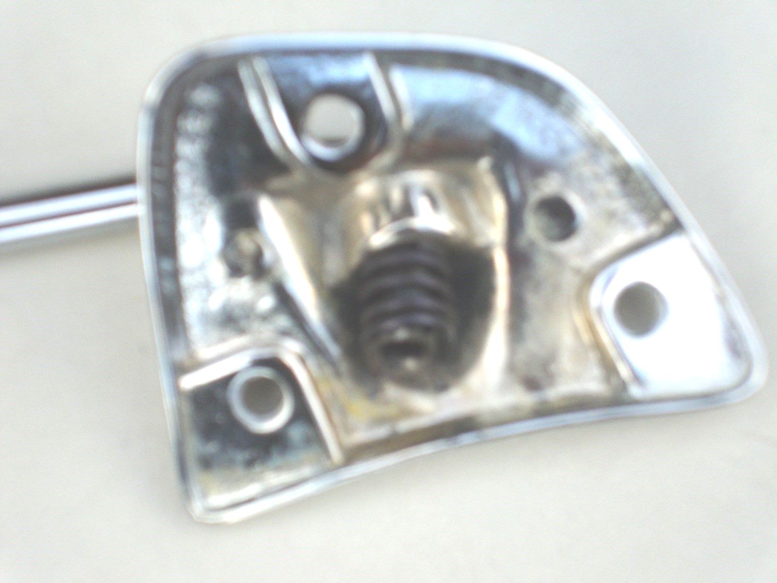 1952-1954 Ford Convertible Chrome Sun Visor Brackets 52 53 54 ...