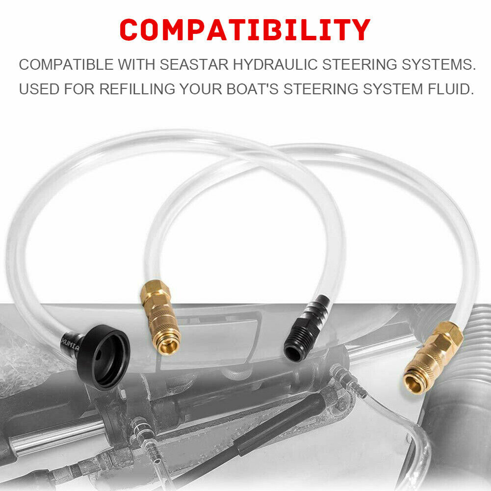 Boat Bleed Filler Kit For Seastar Hydraulic Steering Systems Bleeder ...