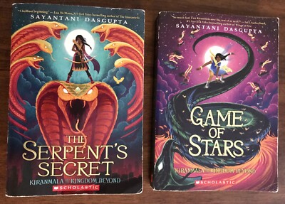 2 Paper Books: The Serpent's Secret & Game Of Stars By Sayantani ...