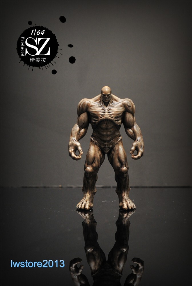 1/87 Abomination Man Scene Props Miniatures Figures Model For Cars ...