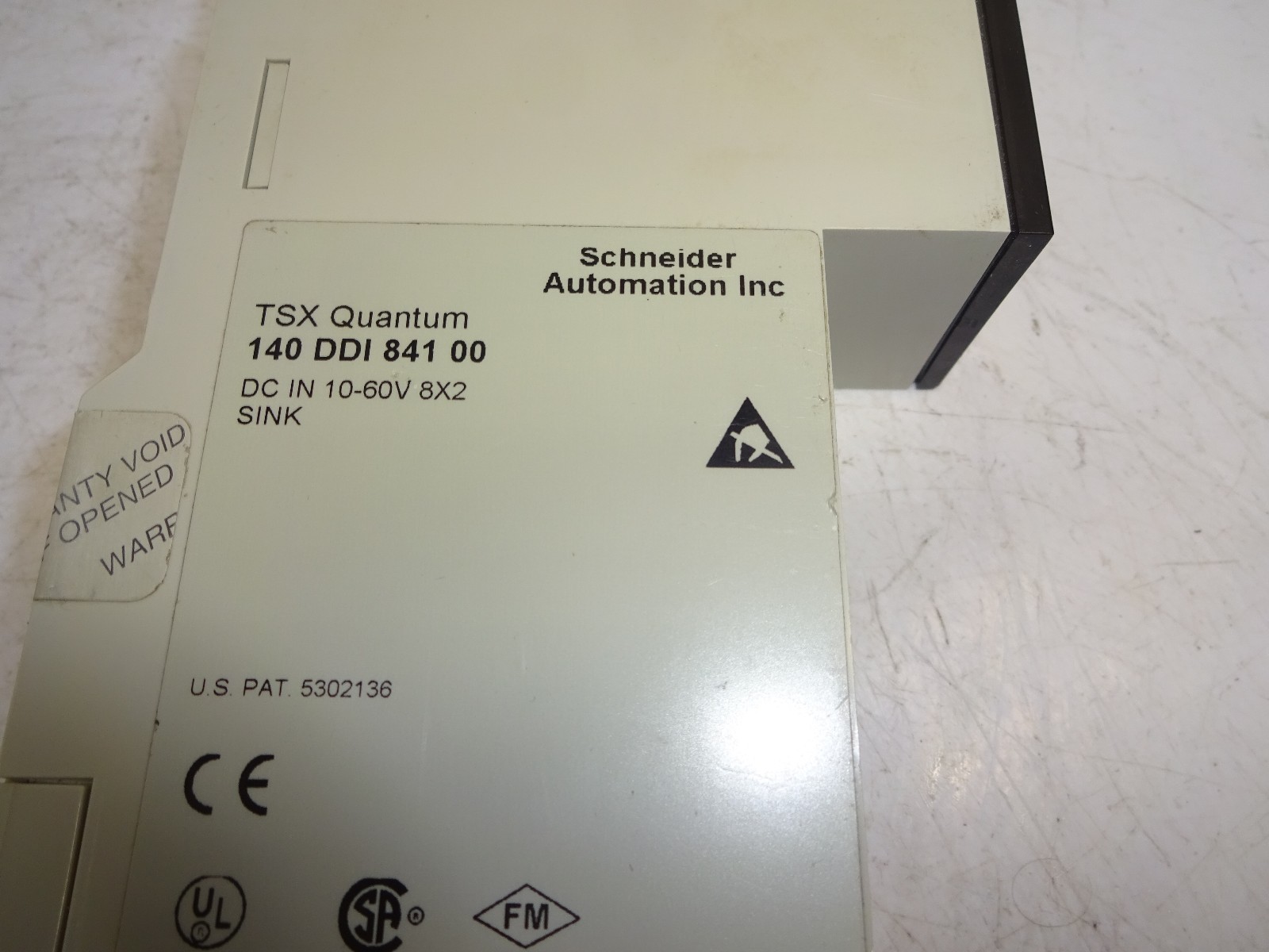 MODICON SCHNEDER ELECTRIC 140DDI84100 TSX QUANTUM DC SINK INPUT MODULE ...