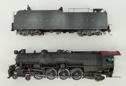 Pennsylvania HO Scale Brass Powered Mountain 4-8-2 Steam Locomotive and ...