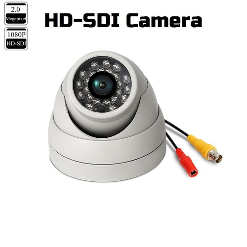 CCTV HD-SDI 2.0MP 1080P WDR Lens 3.6mm Security Dome Metal SDI IR ...