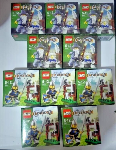 Lego Castle 5614 Good Wizard Vintage 5615 The Knight 10 pcs Set | eBay