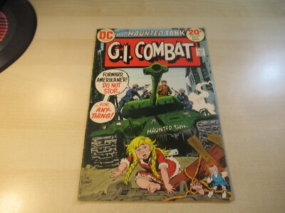G.I. COMBAT #165 HAUNTED TANK DC BRONZE AGE HIGHER GRADE NAZI COVER | eBay