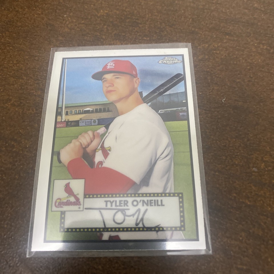Tyler O’neil 2022 Donruss Liberty Parallel 2021 Chrome 70th Anniv ...