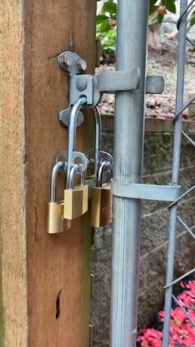 GM P6006, Multiple Padlock Locking Device - Shared Access - Dual Hasp ...