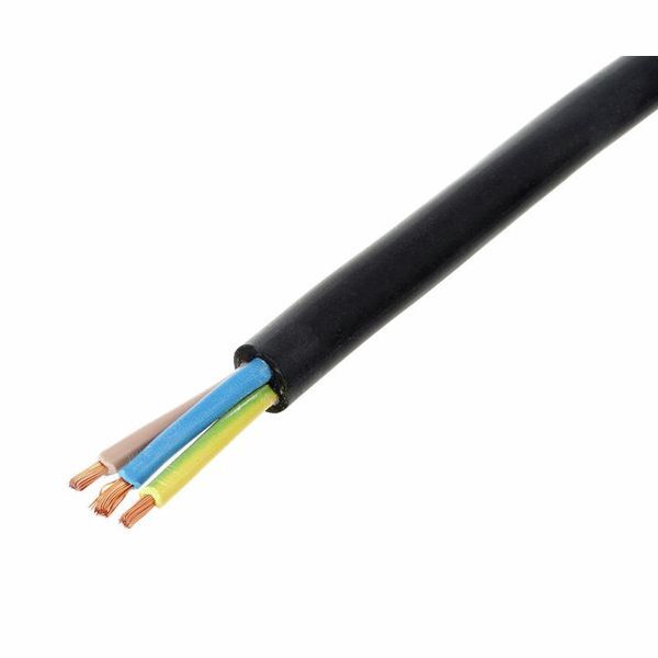 Rubber Cable Flex 3 Core H05RR-F 3183R HEAVY DUTY 0.75mm 1mm 1.5mm 2 ...