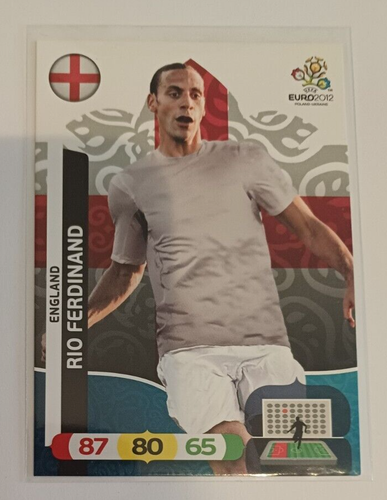 Carte Card Carta Rio FERDINAND England PANINI UEFA EURO 2012 | eBay