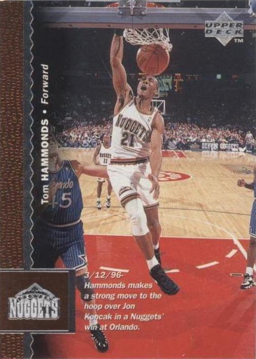 1996-97 Upper Deck - Tom Hammonds #31 for sale online | eBay