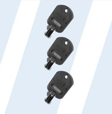 TUBULAR SERVICE DOOR LOCKS MODEL 0400ET (1/4 TURN) LOT OF 3 | eBay