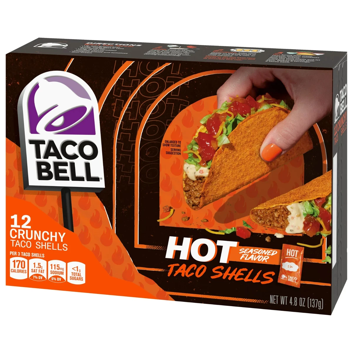 Taco Bell 12 Taco Box