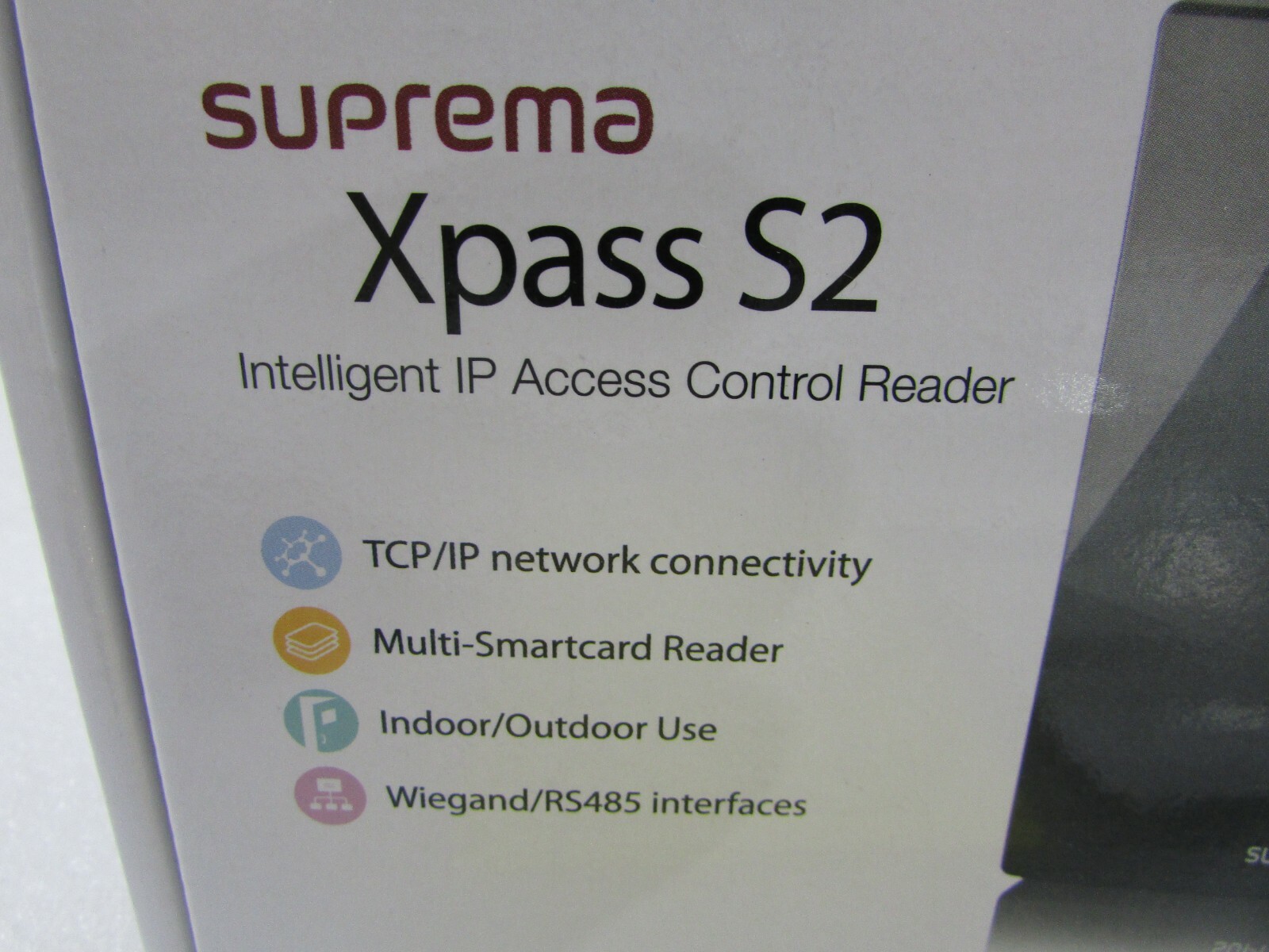 NEW Suprema Xpass S2 IP Access Control System Time Attendance RFID Card ...