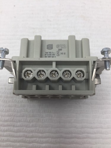 Harting Han 10E-F-s 10 Pin Female Connector 09330102701 500V | eBay