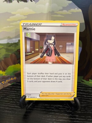 Marnie 169/202 - Sword & Shield - Rare - Pokemon Card TCG - LP | eBay