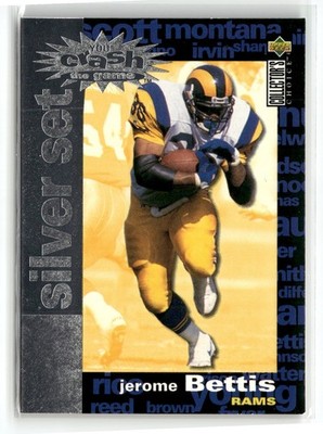 1995 Collector's Choice #C16 Jerome Bettis You Crash the Game St. Louis ...