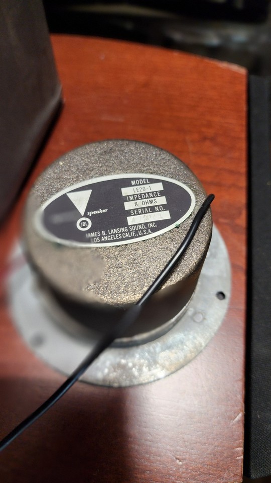 1 JBL LE20-1 TWEETER FOR L100 4310 L77 S99 L88 L100 C70 Works Damaged ...