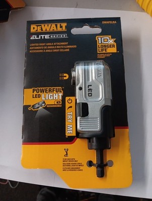 DeWALT DWAFELRA Elite Series Lighted Right Angle Impact Driver ...