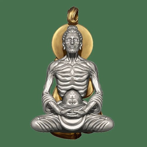 Maitreya Buddha Pendant Necklace Vintage Bodhi Amulet Jewelry Men Lucky ...