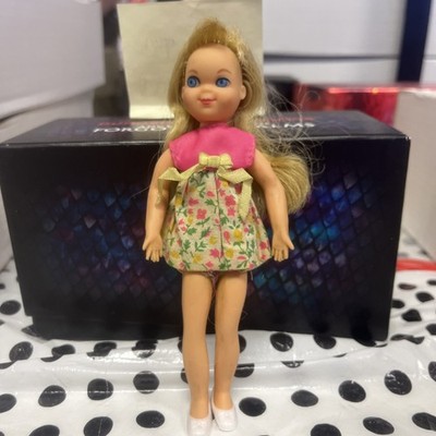 1965 Vintage Tutti Barbie Sister Blonde Original Floral Outfit And ...