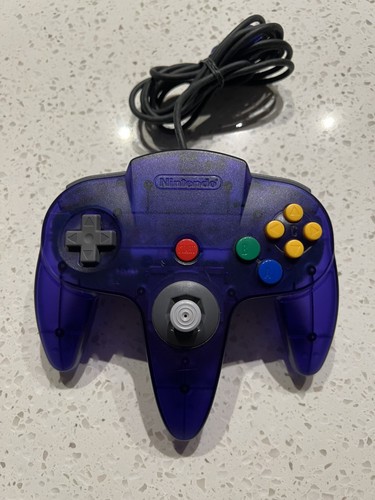 Nintendo N64 Authentic OEM Funtastic Grape Purple Controller Tight ...