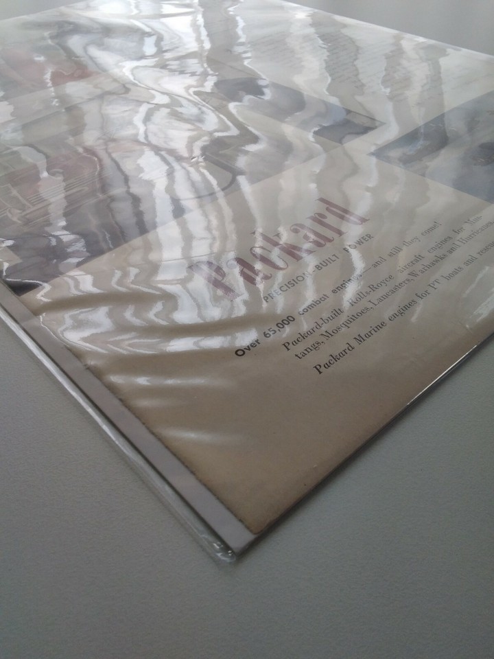 Packard Print Ad Original Vintage 1940s WW2 Patriot Pennsylvania ...