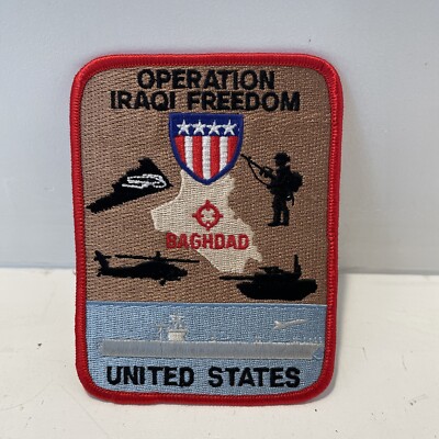 OIF OPERATION IRAQI FREEDOM US Navy USMC USAF Army Unit Squadron Jacket ...