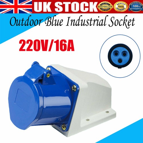 Mains Hook Up Socket Outlet Female With Flap Camper Caravan Motorhome ...