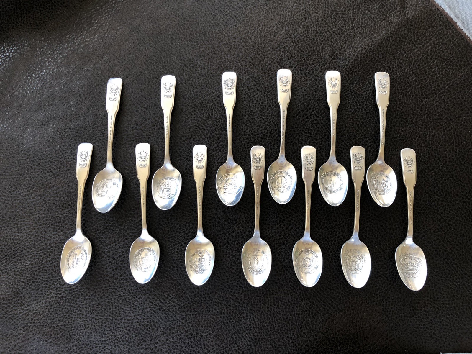 Original Thirteen Colonies Spoon Collection 1776-1976 | eBay