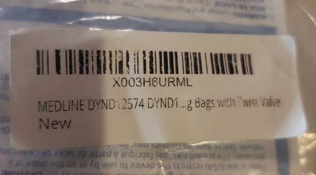 Medline DYND12574 Drainage Leg Bag M 20 oz | 600ML - for sale online | eBay